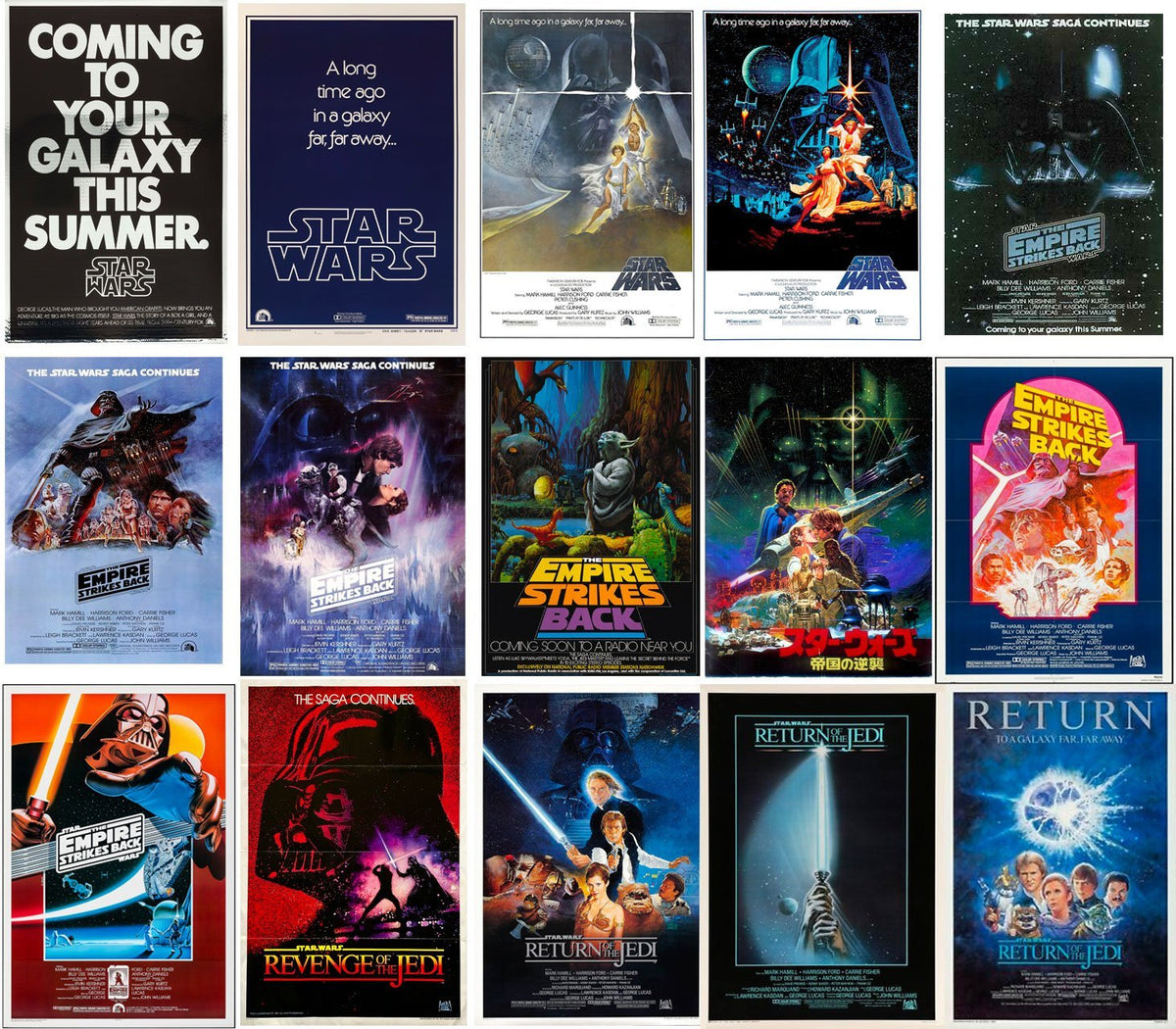 Printed Originals Printed Originals: Original Star Wars Posters For ...