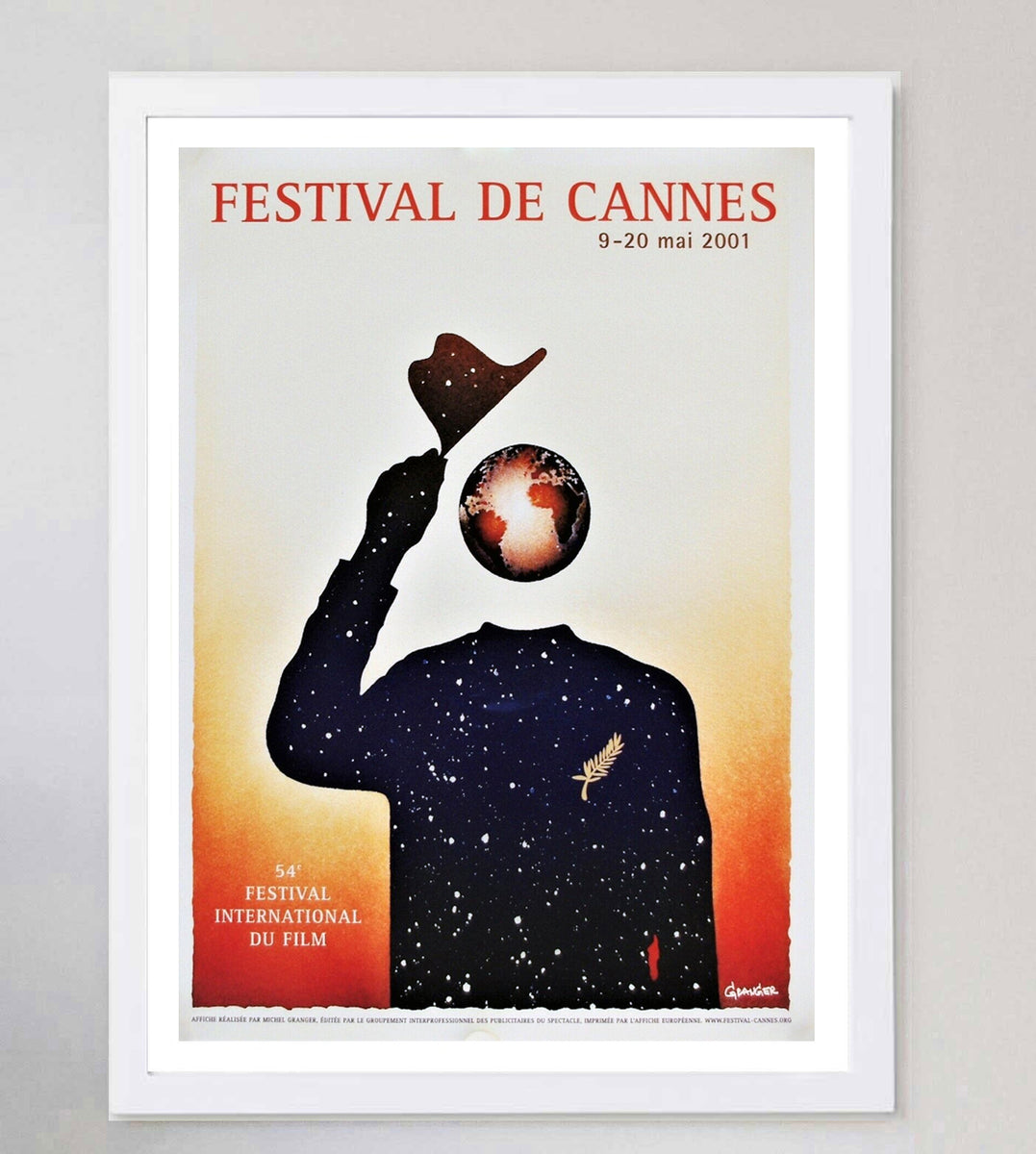 Original Vintage Poster - Cannes Film Festival 2001 | Printed Originals