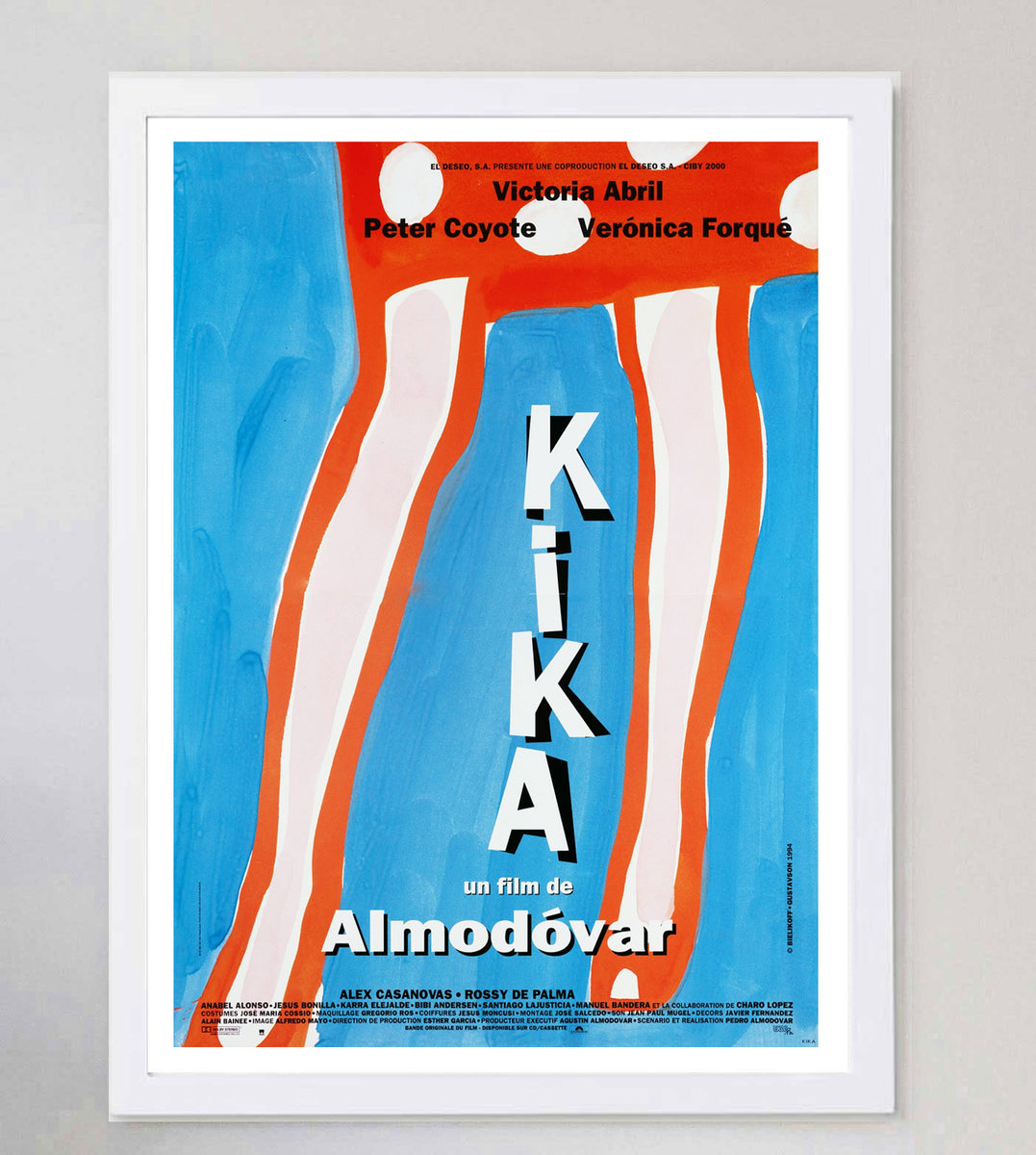 Shop Kika Original Movie Poster | Classic French Grande Movie Poster for Sale