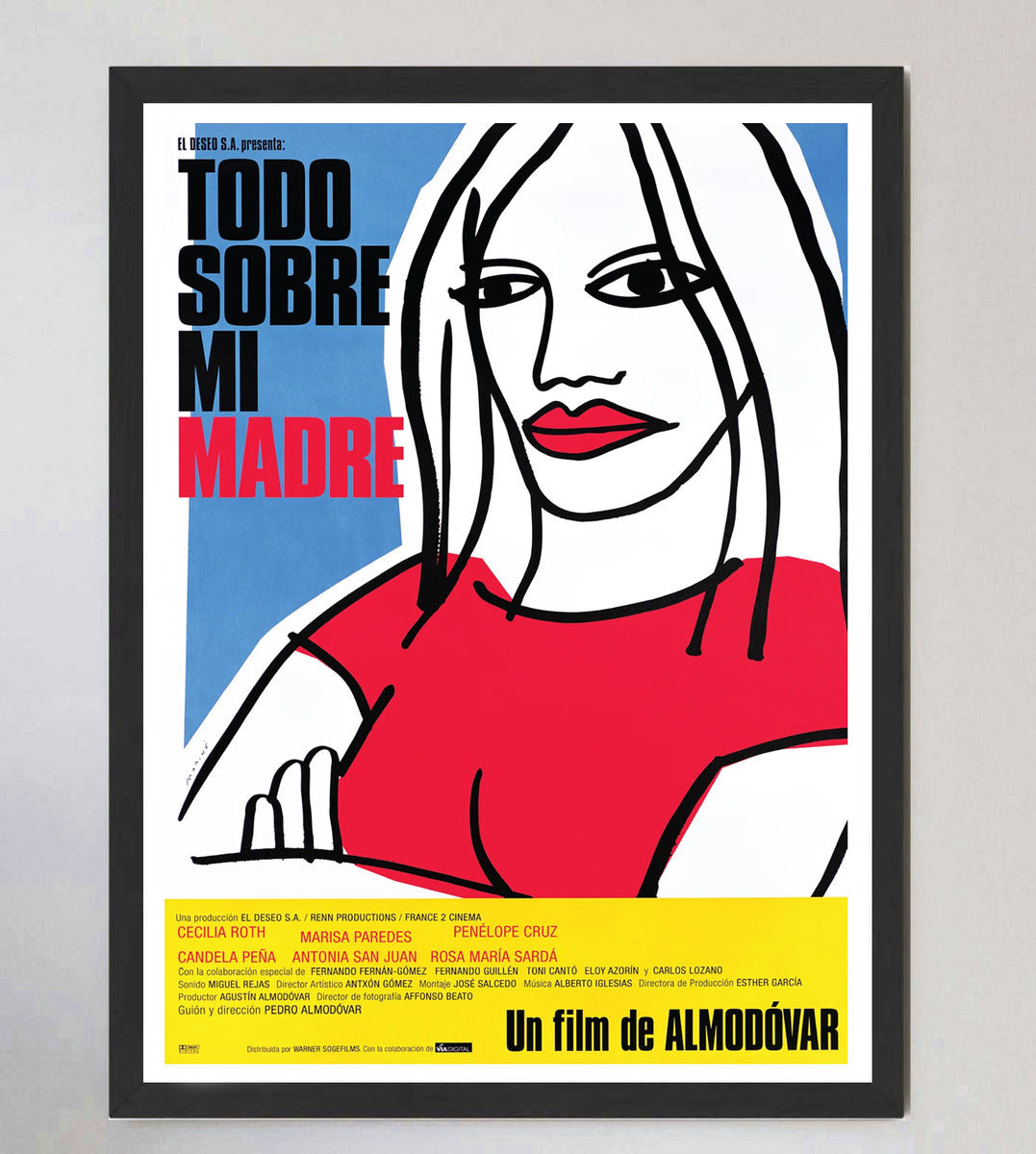 Shop Todo Sobre Mi Madre - All About My Mother (Spanish) Original ...