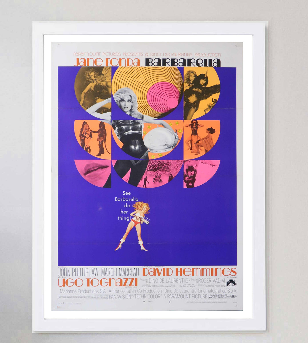 Shop Barbarella Original Vintage Film Poster | Printed Originals