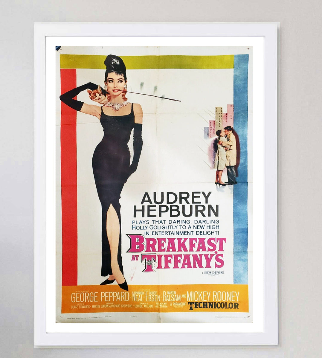 Shop Breakfast at Tiffany's Original Vintage Poster | Film Posters at ...