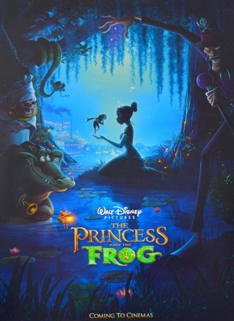 Shop The Princess and the Frog Original Movie Poster For Sale ...
