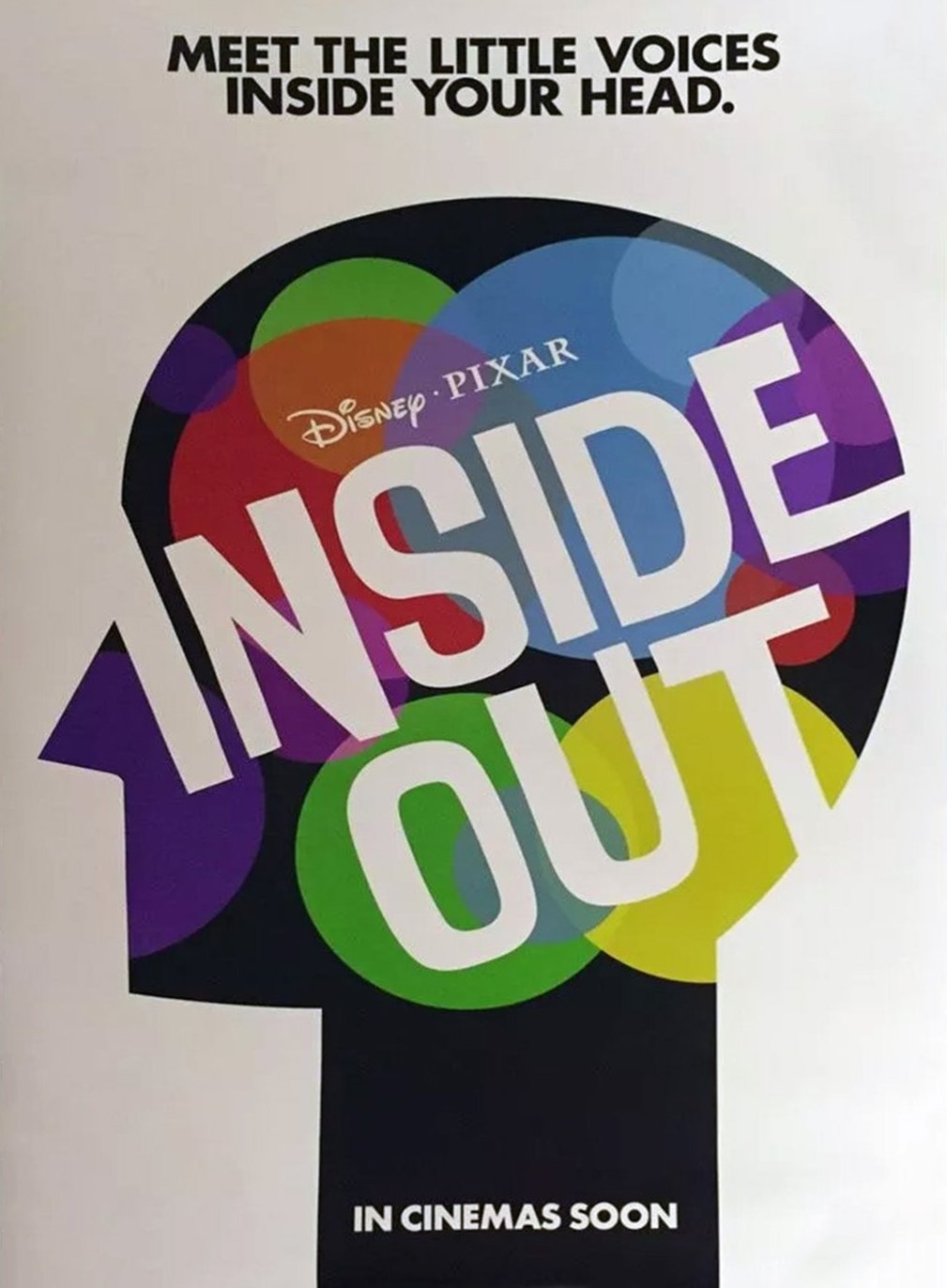 Inside Out Pixar Movie Poster