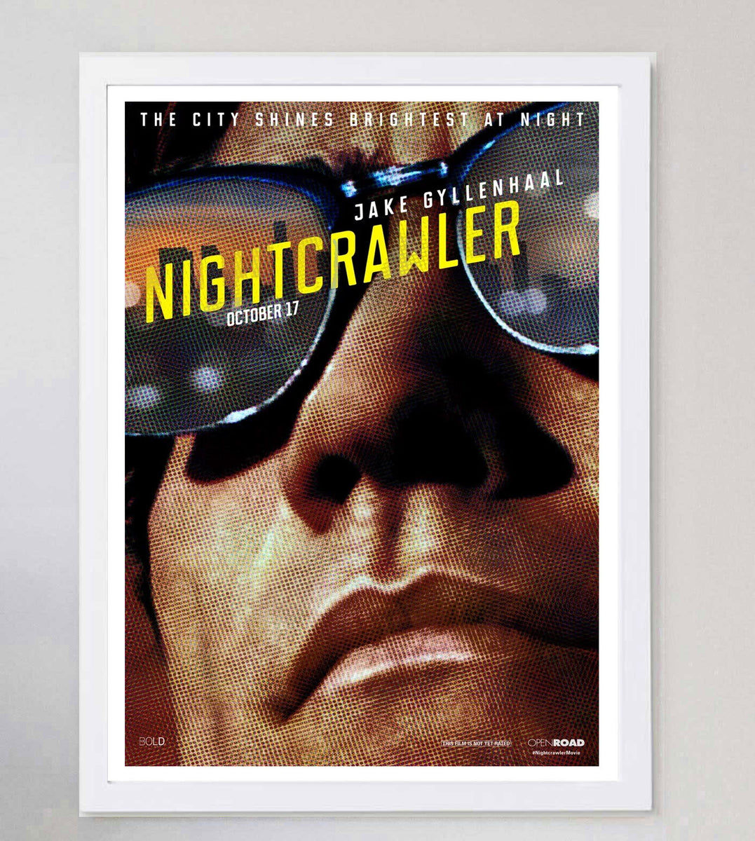 Shop Nightcrawler Original Vintage Poster - Online Movie Poster
