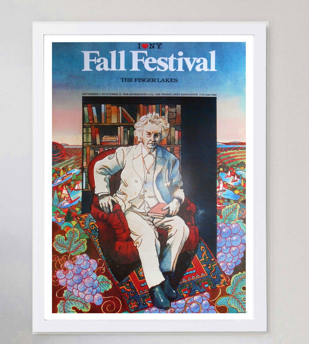 Shop Milton Glaser - I Love NY Fall Festival Original Poster Online ...