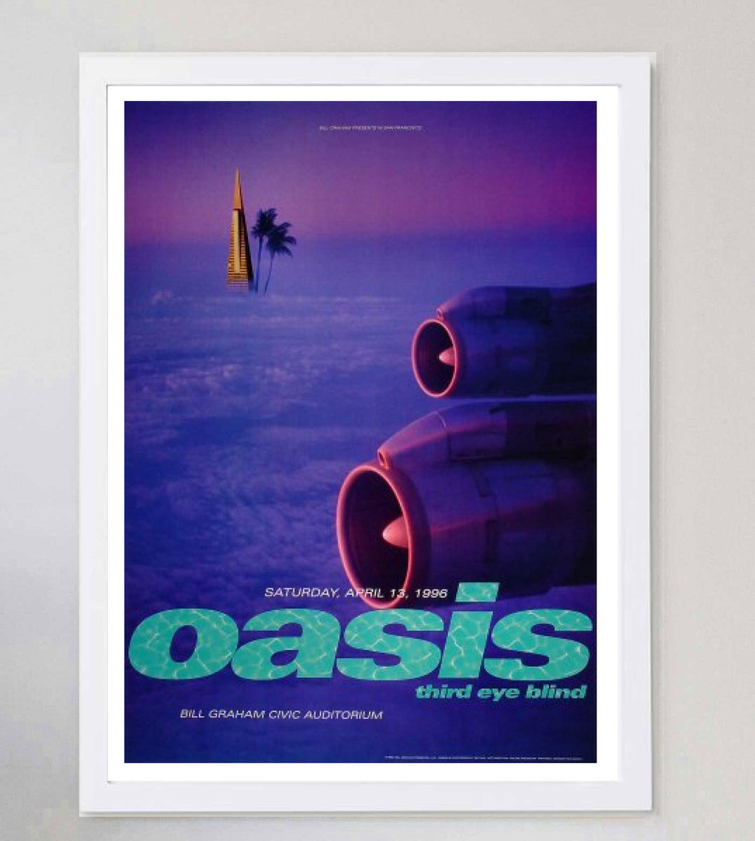 Shop Oasis - San Francisco 1996 Original Vintage Poster