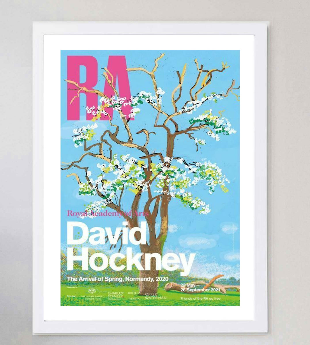 Shop David Hockney - RA - The Arrival of Spring no.147 Original Poster