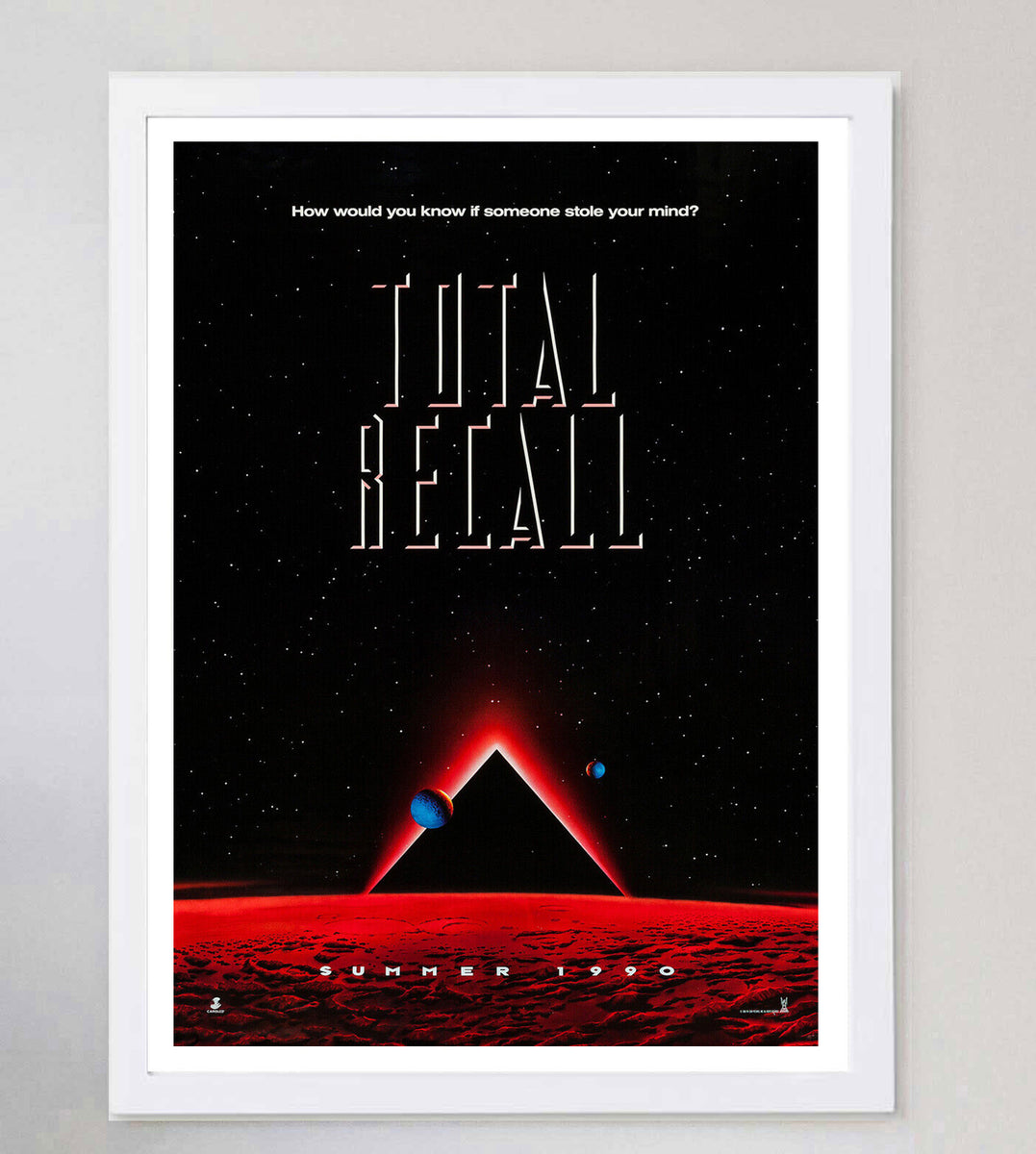 Shop Total Recall Original Movie Poster Online - Printed Originals