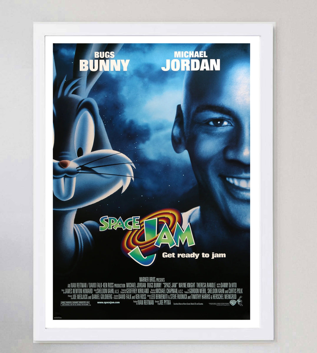 Shop Space Jam 1996 Original Vintage Poster - Online Movie Poster