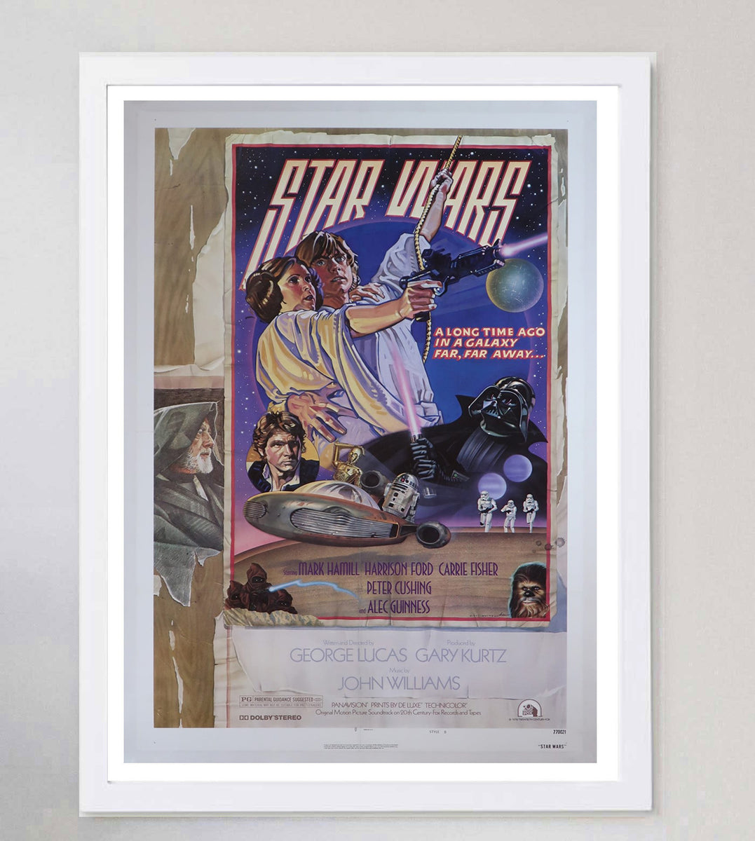 1978 Star Wars Style-D Movie Poster - Original Vintage Movie Poster For ...