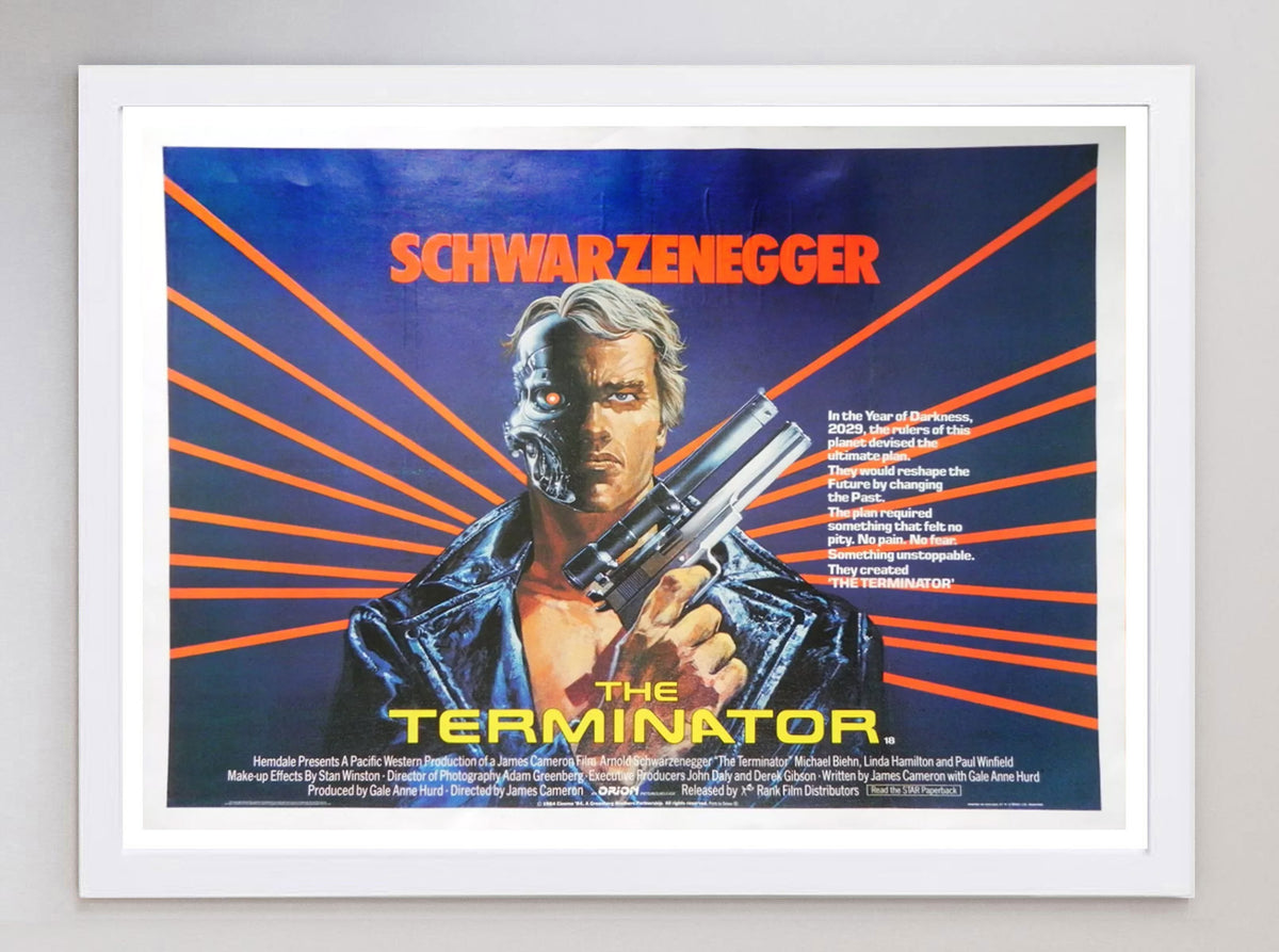 Shop The Terminator Original Vintage Poster