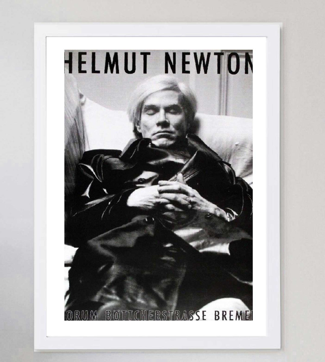 Helmut Newton Poster Buy Online - Andy Warhol Original Vintage Poster
