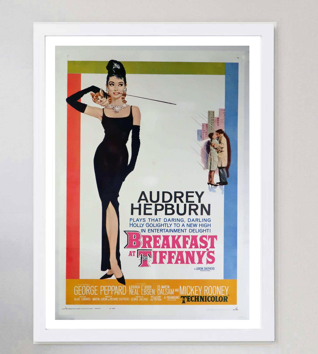 Shop Breakfast at Tiffany's Original Vintage Poster | Film Posters at ...