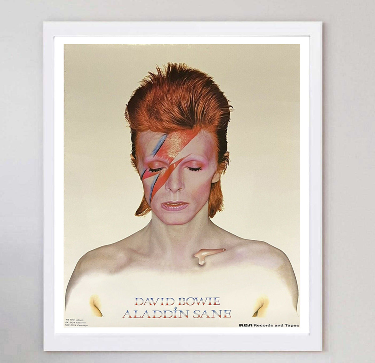 David Bowie - Aladdin Sane | Originals Music Posters for Sale