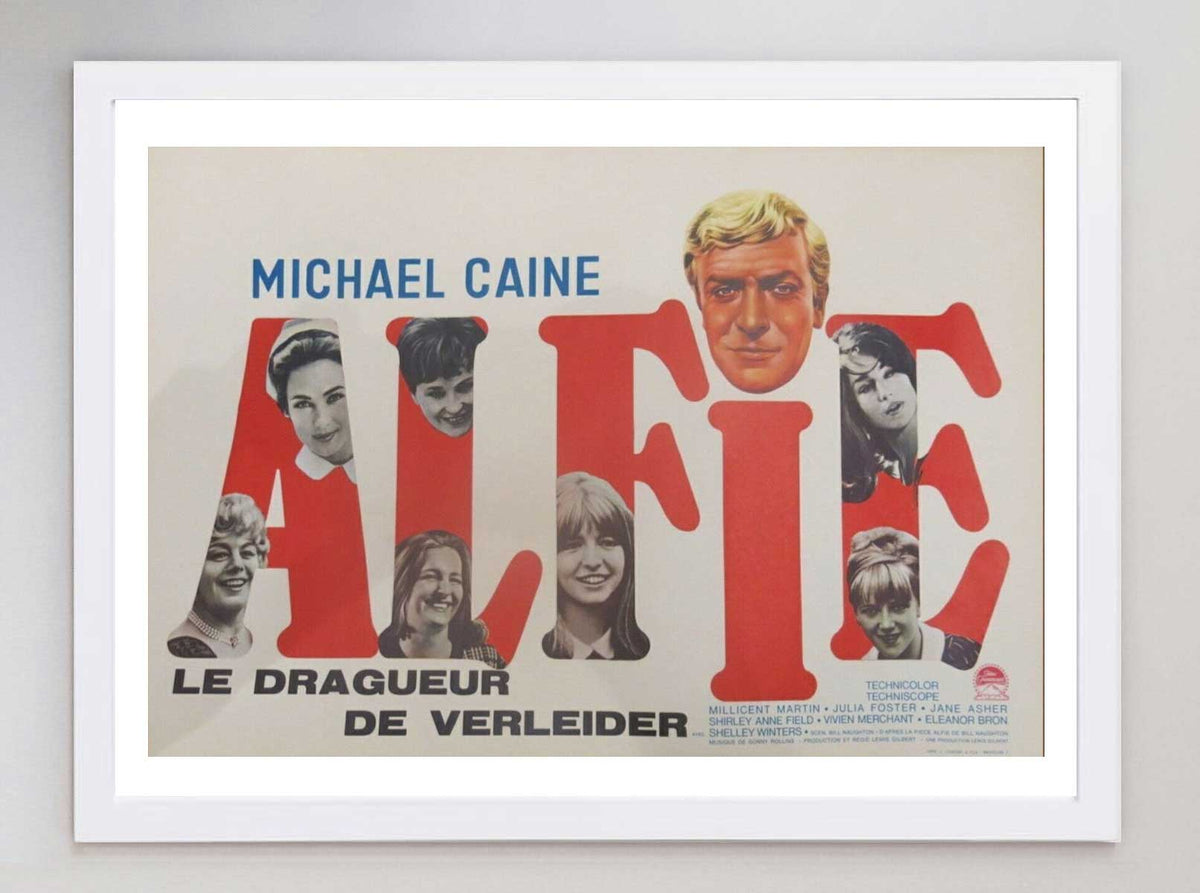 Alfie Film Poster Online - Comedy Movie Posters | Printed Originals