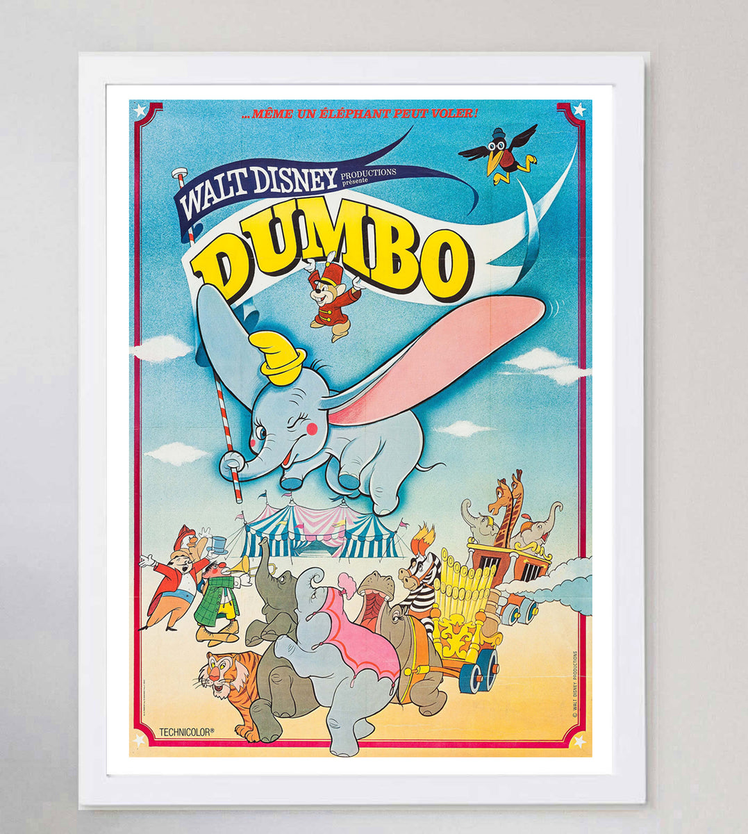 Shop Dumbo (French) Original Vintage Poster at Printed Originals