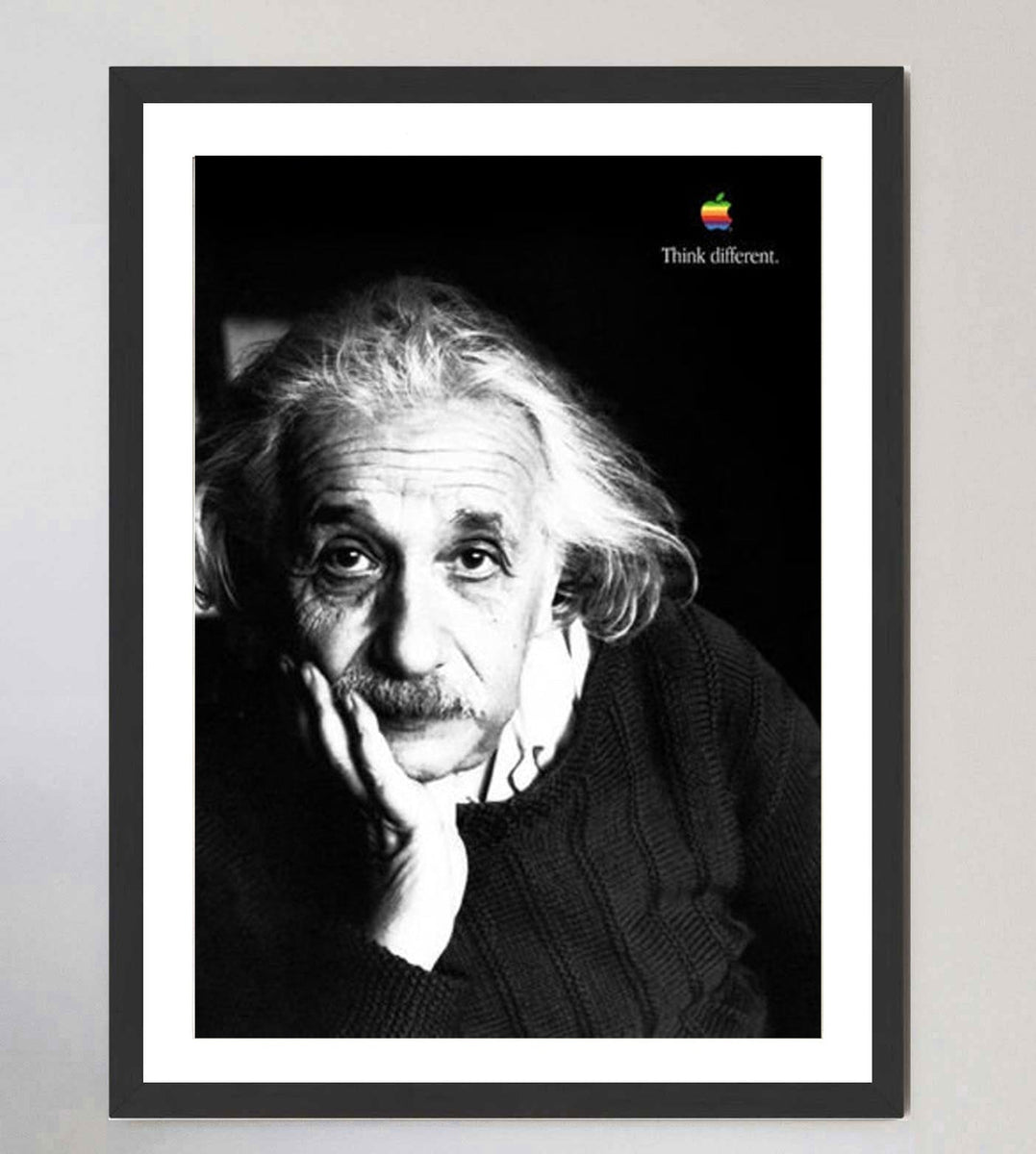 Apple Think Different Albert Einstein Original Poster