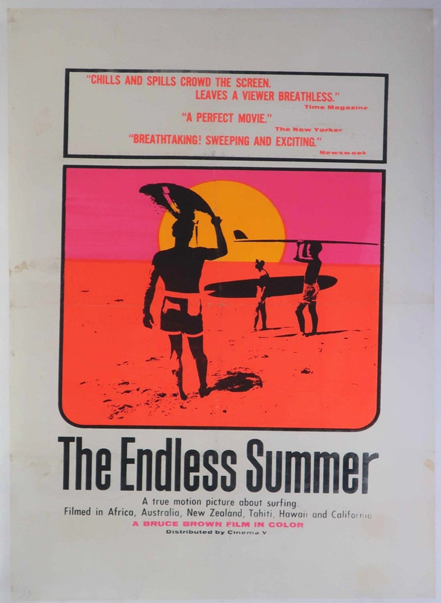 Shop The Endless Summer Original Vintage Poster | Film Posters at ...