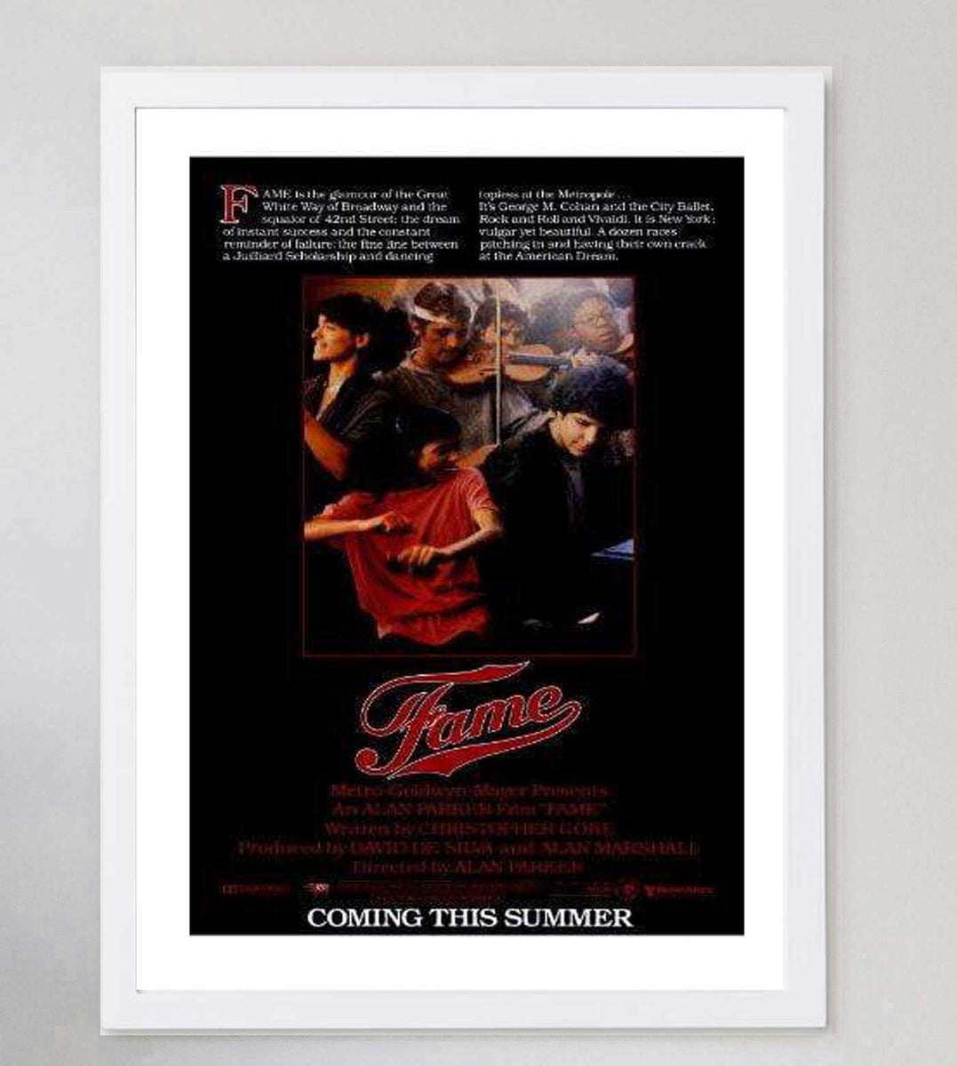 Buy Fame Movie Poster - Fame Poster Online | Printed Originals