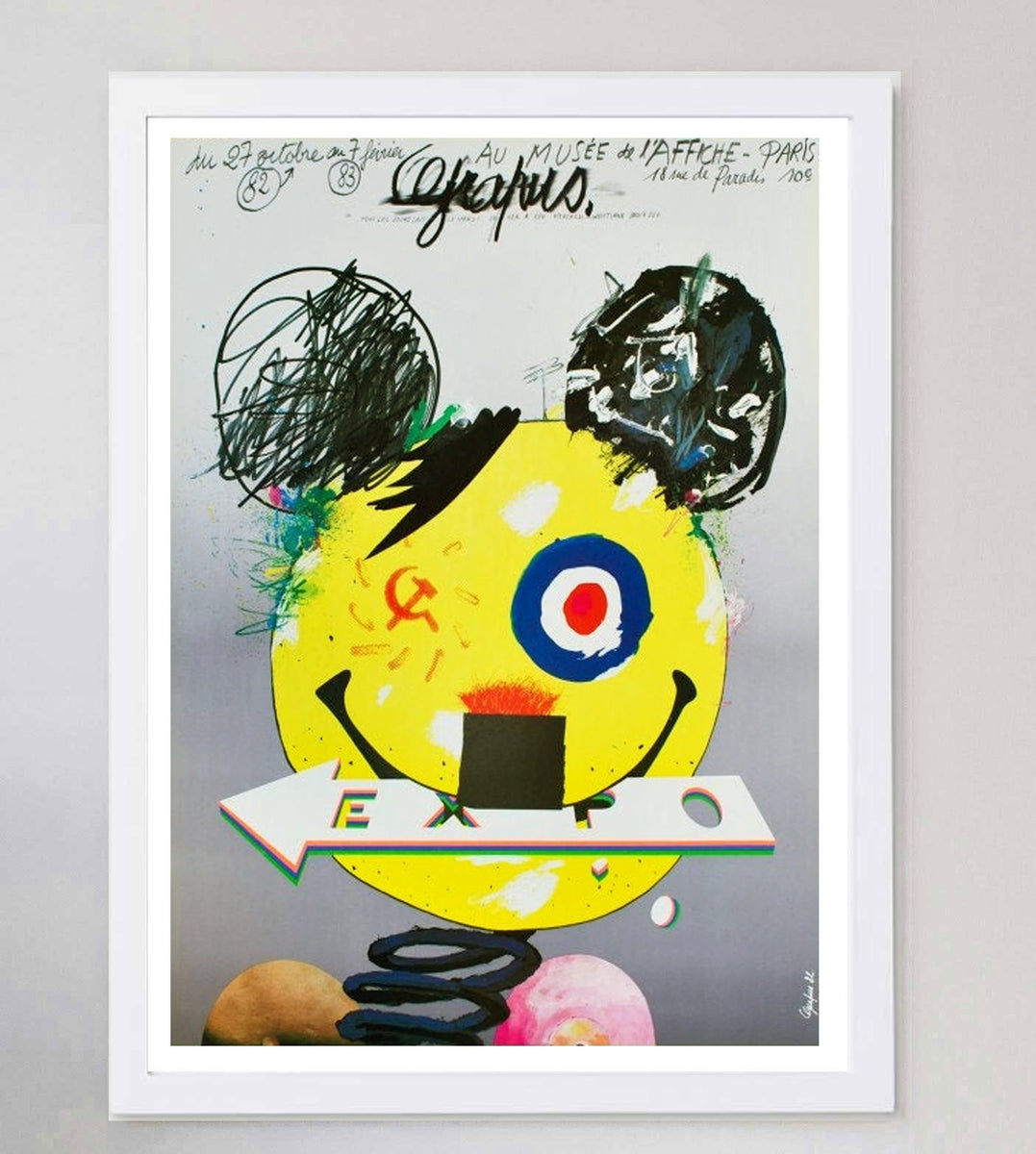 Grapus Expo - Mickey Original Poster - Original Posters at Printed ...