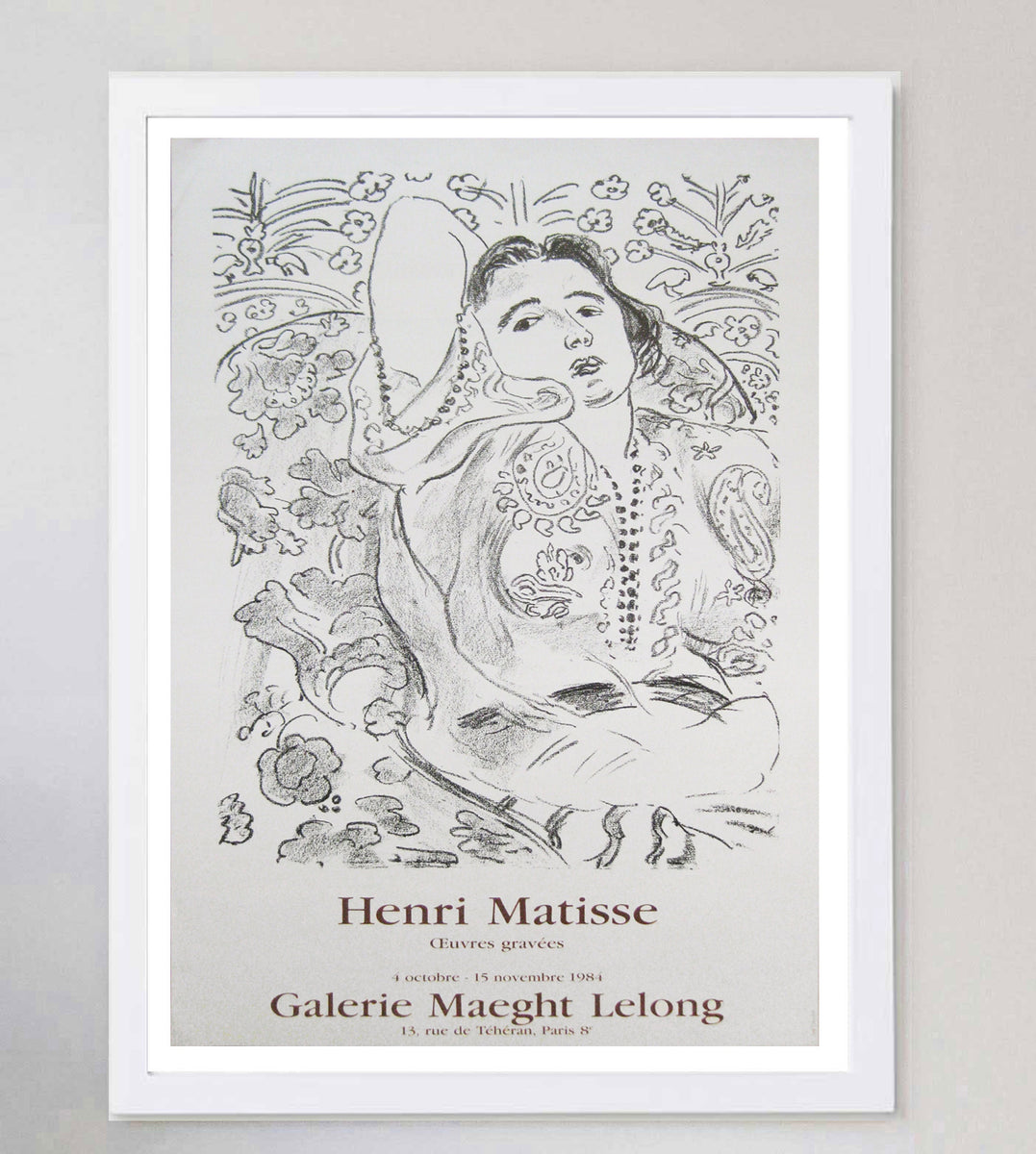 Shop Henri Matisse - Arabesque Original Poster Online - Printed Originals