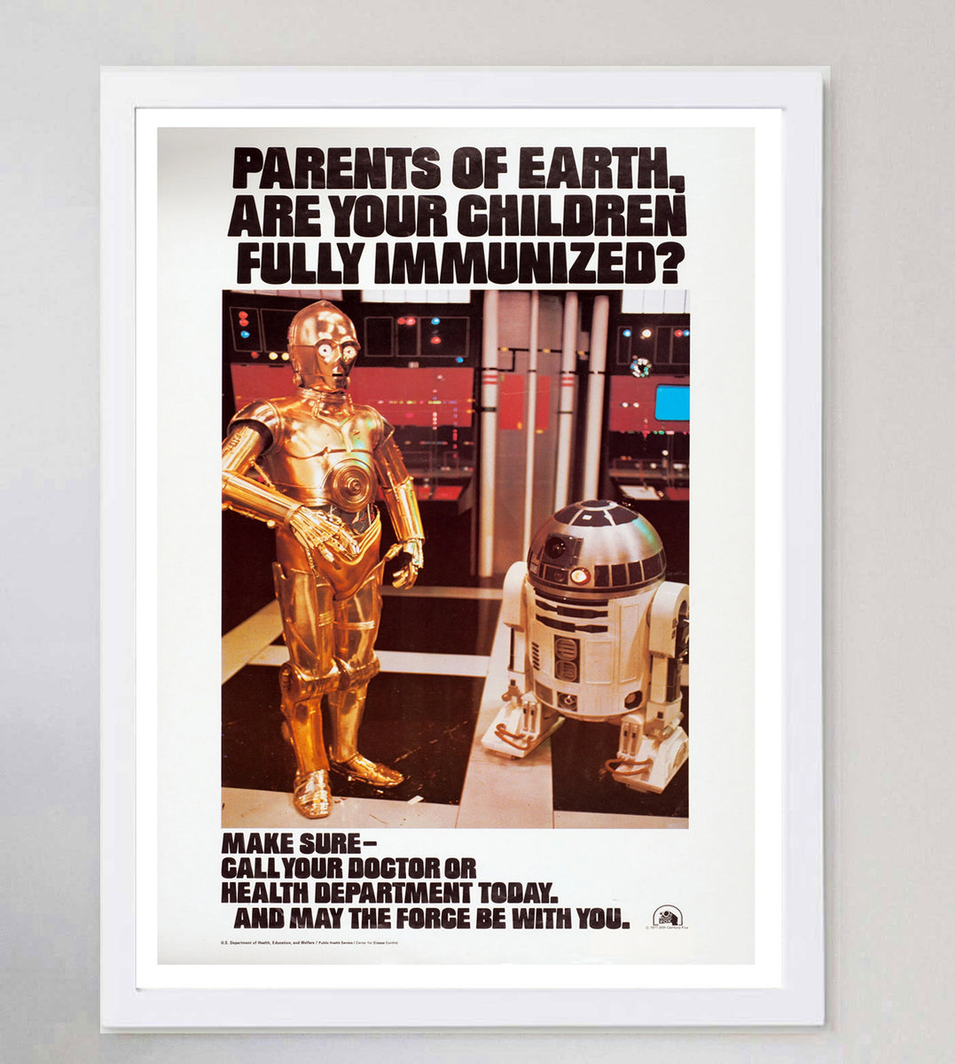 1977 Star Wars - Parents of Earth Poster - Original Vintage Poster For Sale