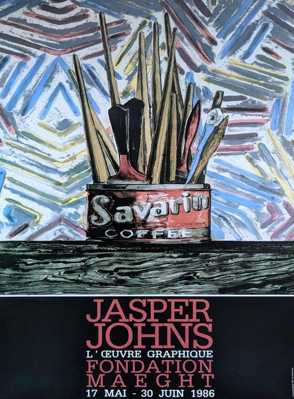 Shop Jasper Johns - Graphic Works Original Poster Online - Printed ...