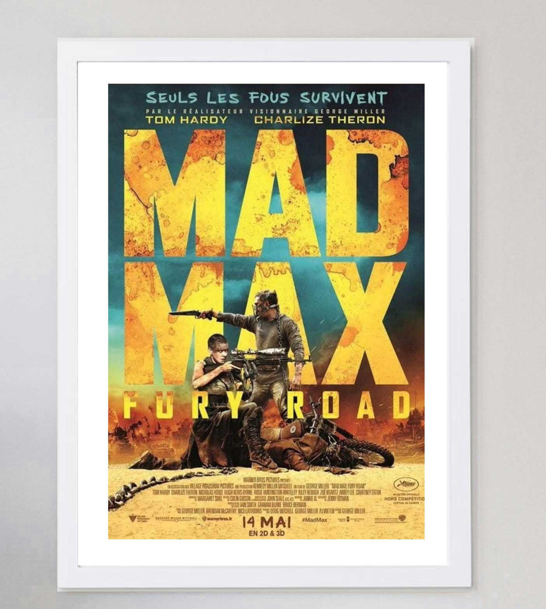 Mad Max Fury Road - New Movie Poster | Printed Originals