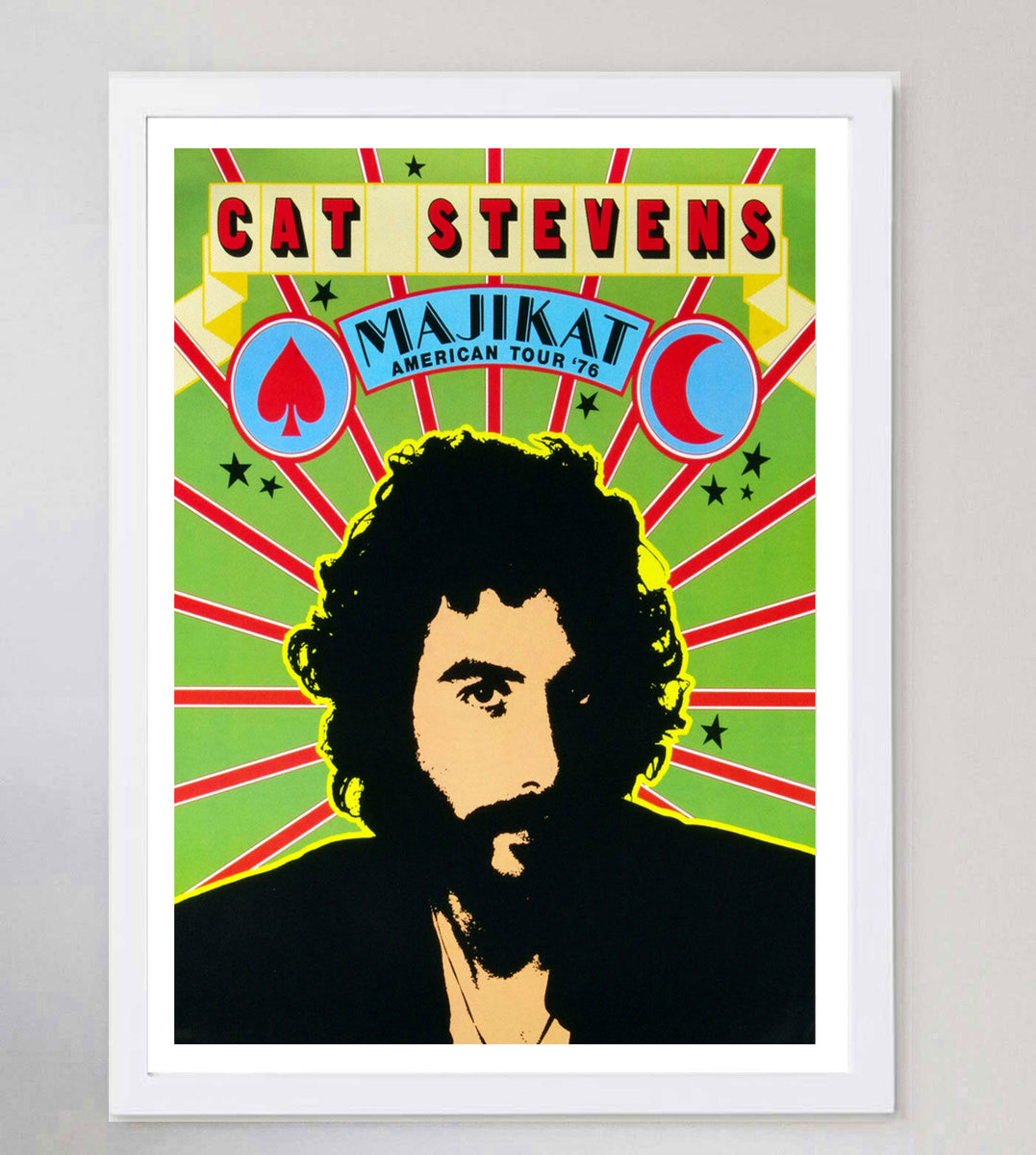 Shop Cat Stevens Majikat Original Poster | Printed Originals