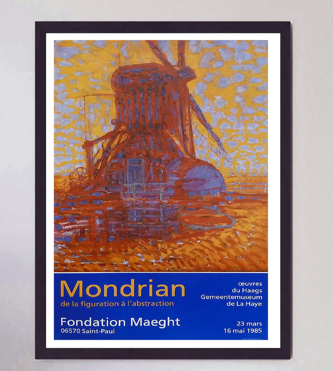 Piet Mondrian - Fondation Maeght Original Poster Online - Printed Originals