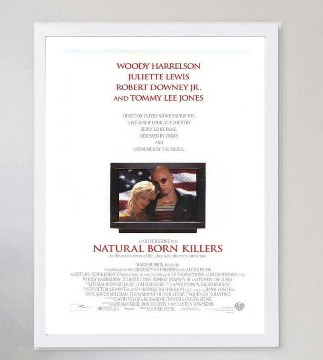 Buy Natural Born Killers Movie Poster Online - Printed Originals
