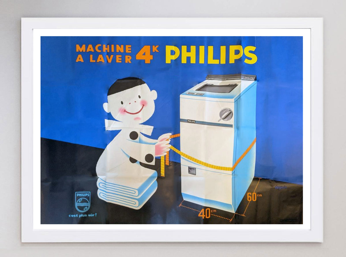 Shop Philips - Machine A Laver Original Poster Online - Printed Originals