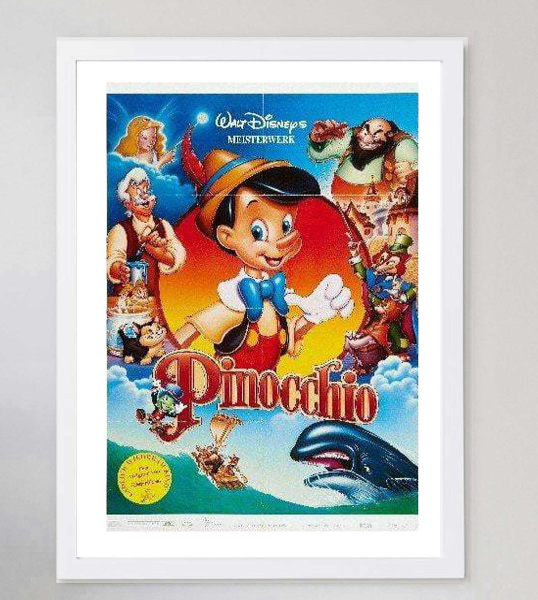 Pinocchio German Orginal Film Posters - Original Vintage Film Posters