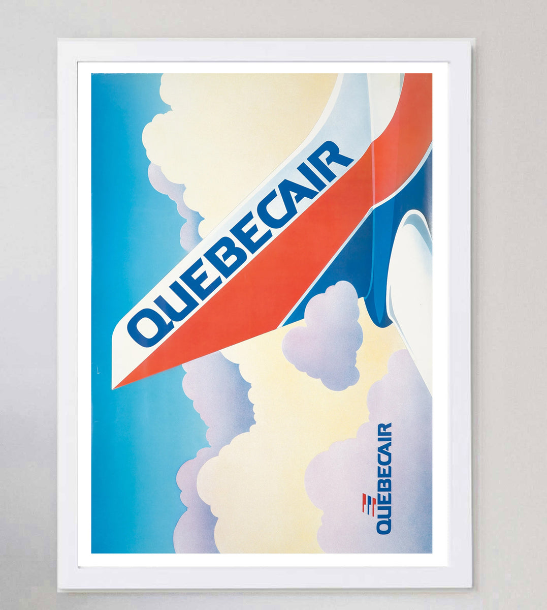 Shop Quebecair Original Vintage Travel Poster