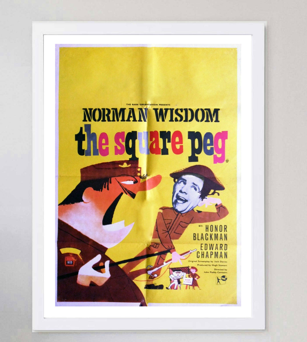 Shop The Square Peg Original Vintage Poster | Printed Originals