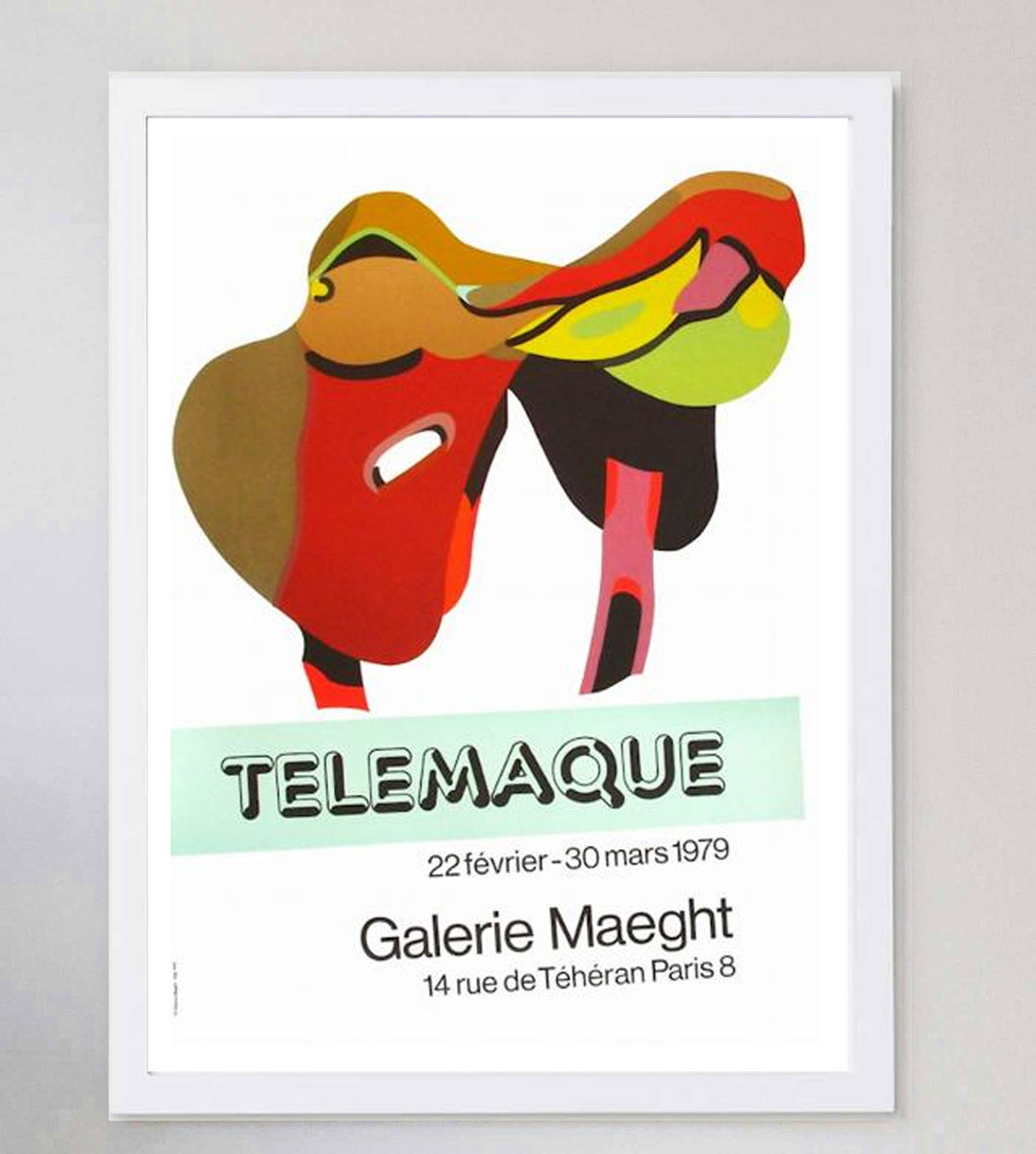 Shop Herve Telemaque - Galerie Maeght Original Poster Online - Printed ...