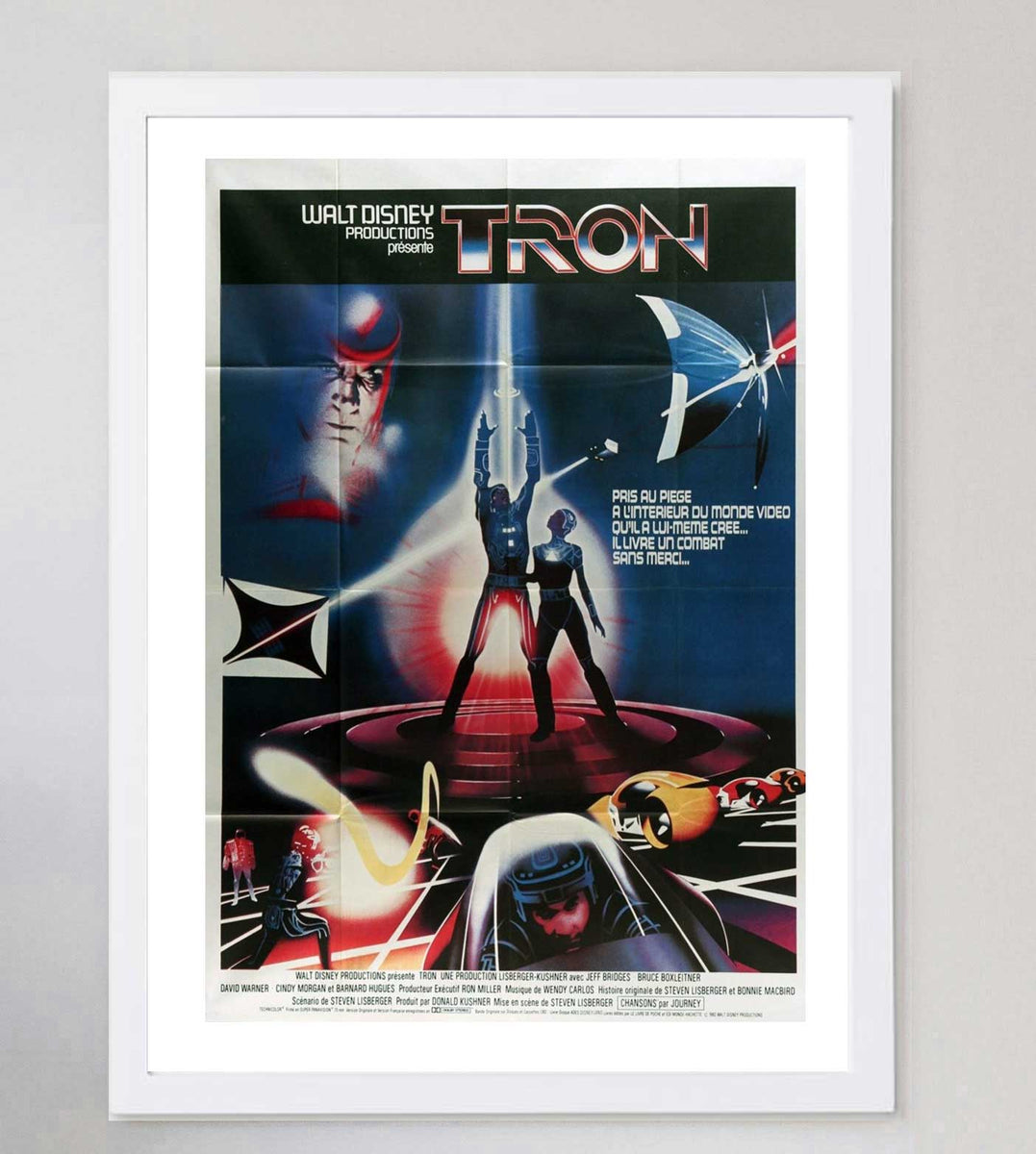 Tron 1982 Poster Art
